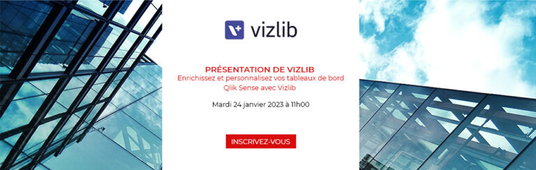 Personnalisez vos tableaux de bord Qlik Sense avec Vizlib - Excelcio